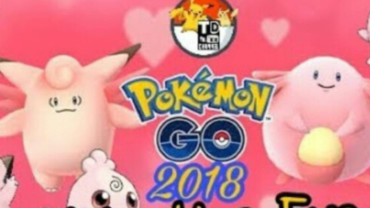 The 2018 Pokemon Go Valentine's Day event looks promising