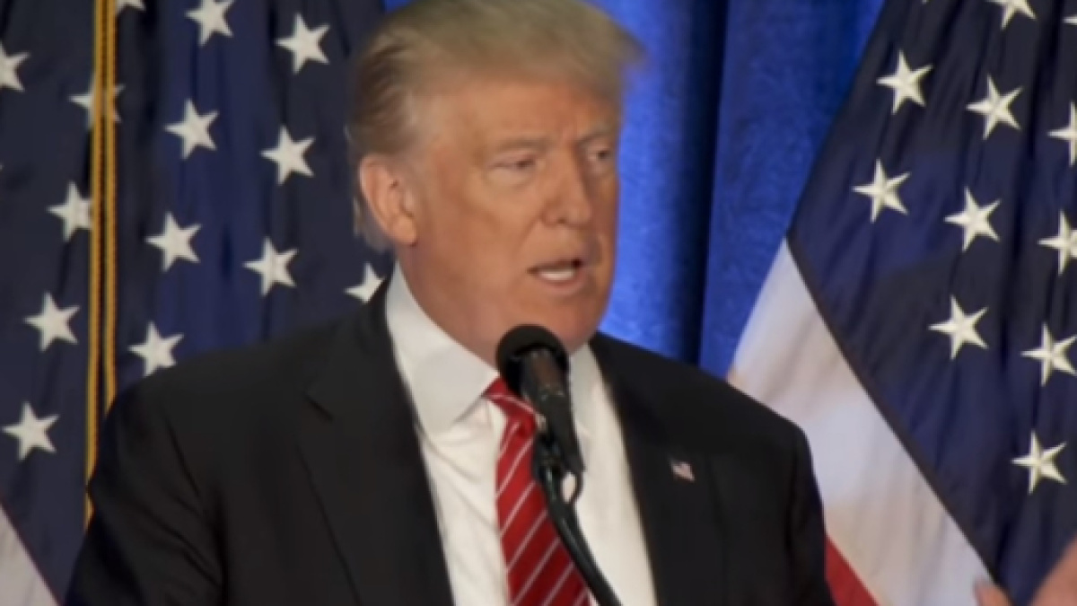 President Donald Trump sets his sights on Amazon