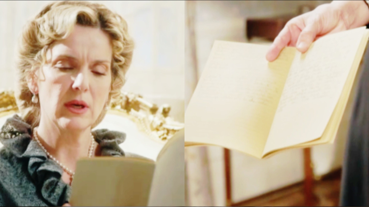 La Promessa trame 24/5: Cruz legge il diario di Maria e scopre che suo ...