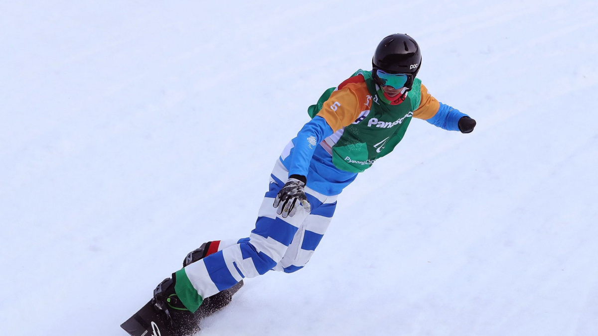 Jacopo Luchini, stella dello snowboard paralimpico italiano