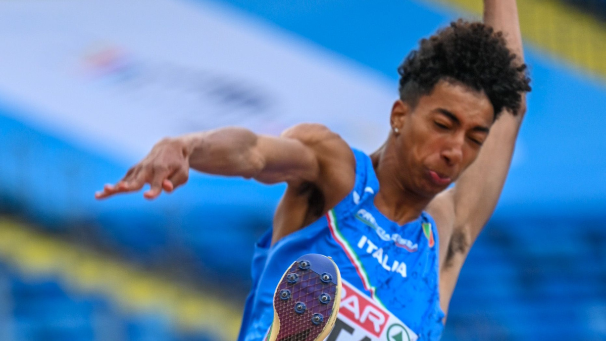 Mattia Furlani, l'Italia domina il salto in lungo