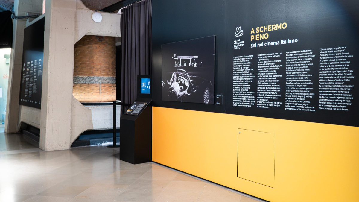 Eni nel cinema italiano: a Torino la mostra sulle stazioni Agip