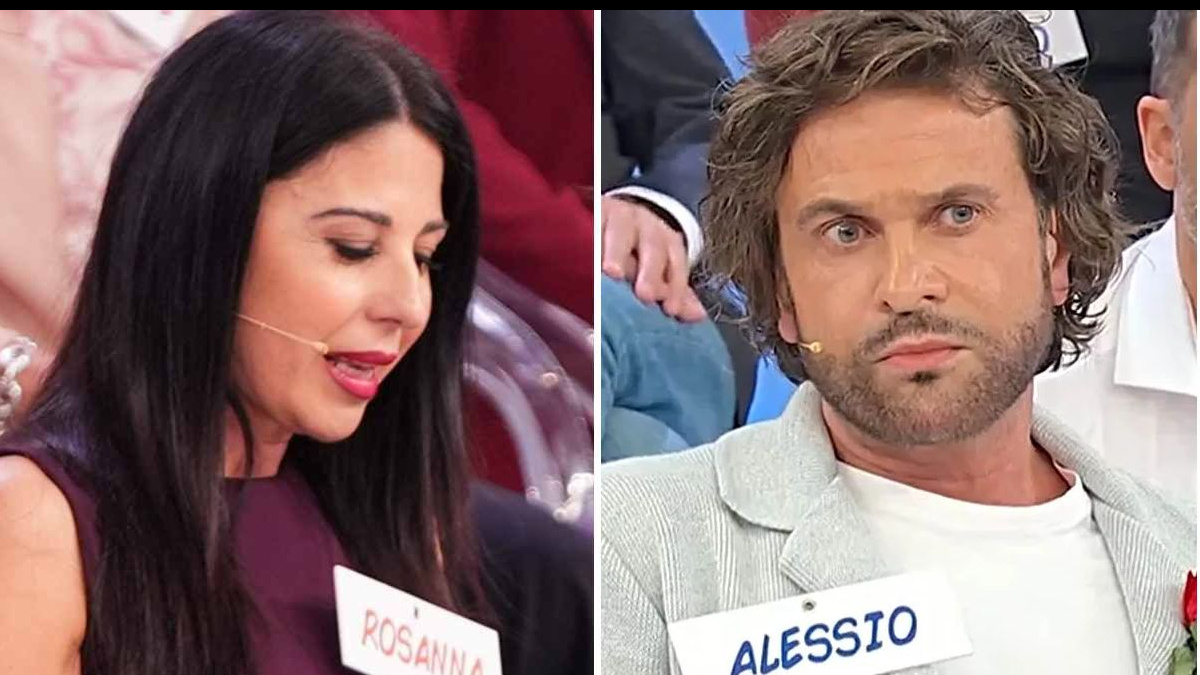 Uomini e donne, Rosanna fa una dedica ad Alessio: 'Pezzo importante del ...