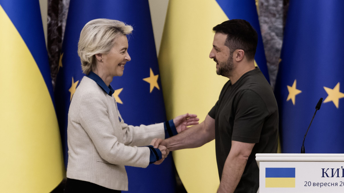 L'UE pronta ad avviare a giugno i negoziati di adesione con l'Ucraina