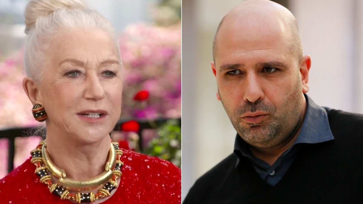 Checco Zalone premia Helen Mirren: 'Se solo ti avessi conosciuto prima…'