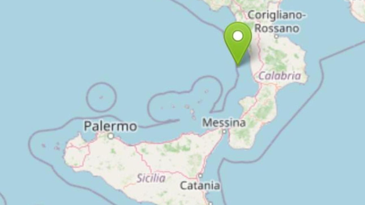 Terremoto in Calabria: magnitudo 6.2 nel mar Tirreno
