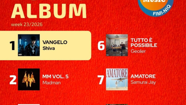 Classifiche FIMI: il rap italiano domina negli album, Samurai Jay da record
